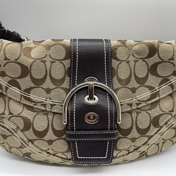 Coach | Bags | Coach No K6930603 With Brown Leather Strap And Buckle ...